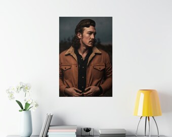 Morgan Wallen Canvas Wall Art - Etsy