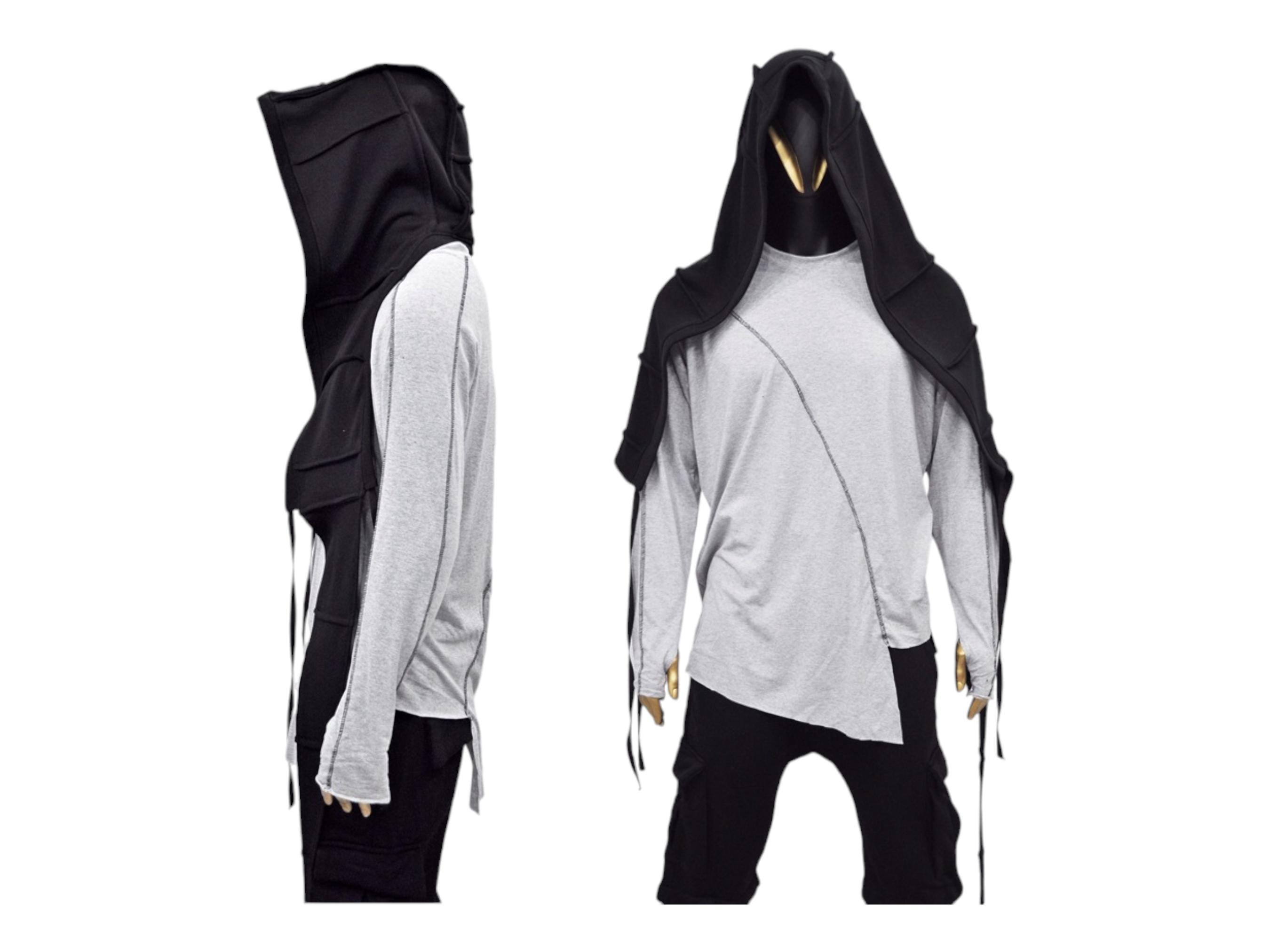 Adult Extra LONG Deconstructed Scarf,cowl Shawl Hooded,wrap Giant Hood ...