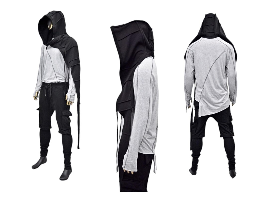 Adult Extra LONG Deconstructed Scarf,cowl Shawl Hooded,wrap Giant Hood ...