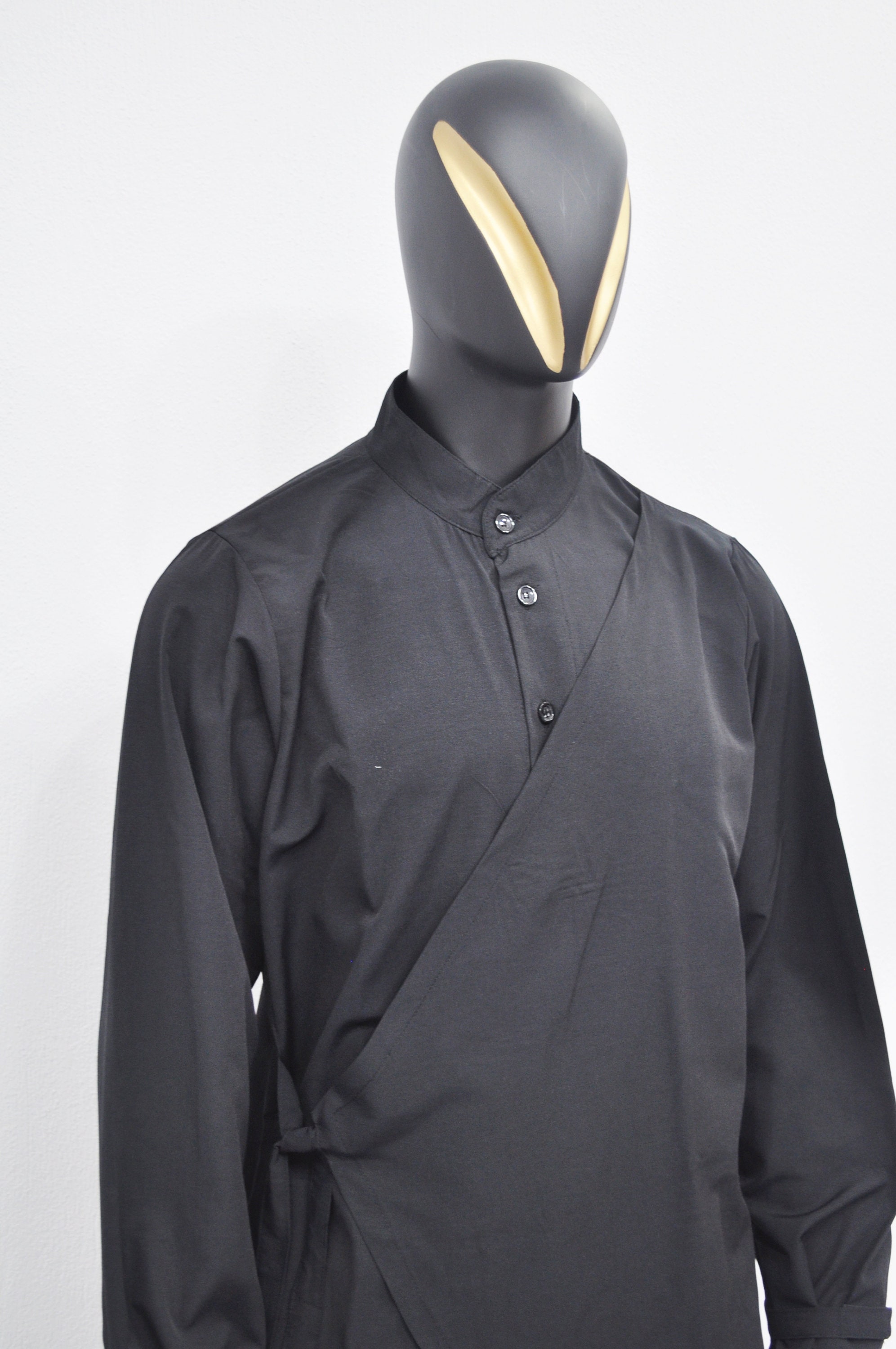 XS 8XL Men's Kimono Shirtstreetwear Harem Wrap - Etsy