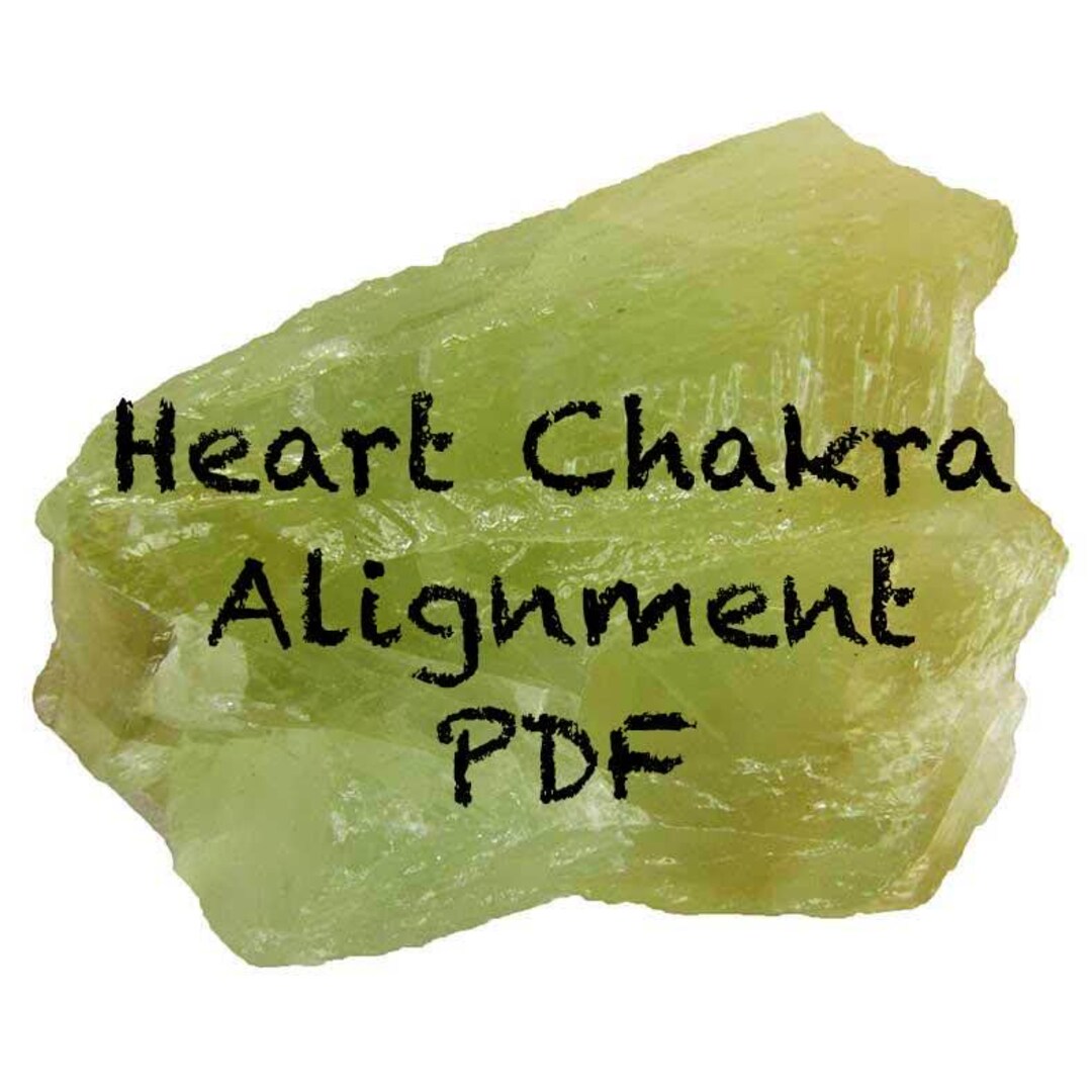 Heart Chakra Realignment PDF - Instant Download - Etsy
