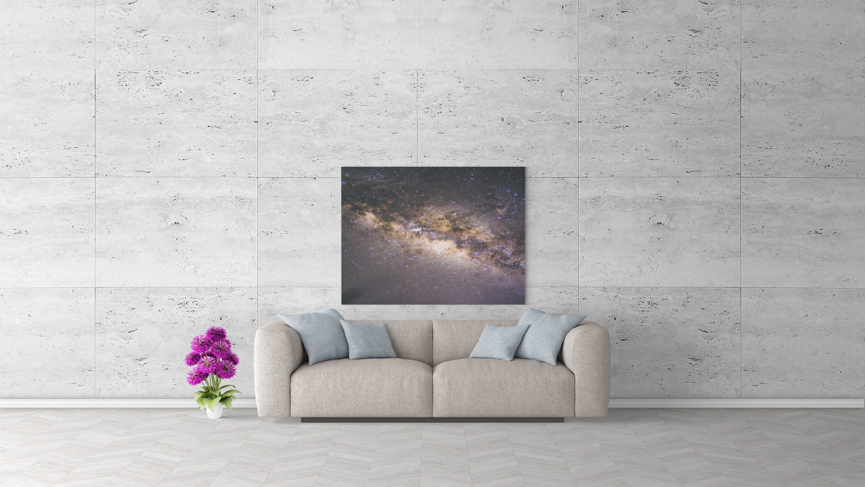 Printable Milky Way Galaxy Wall Art Vintage, Digital Download ...