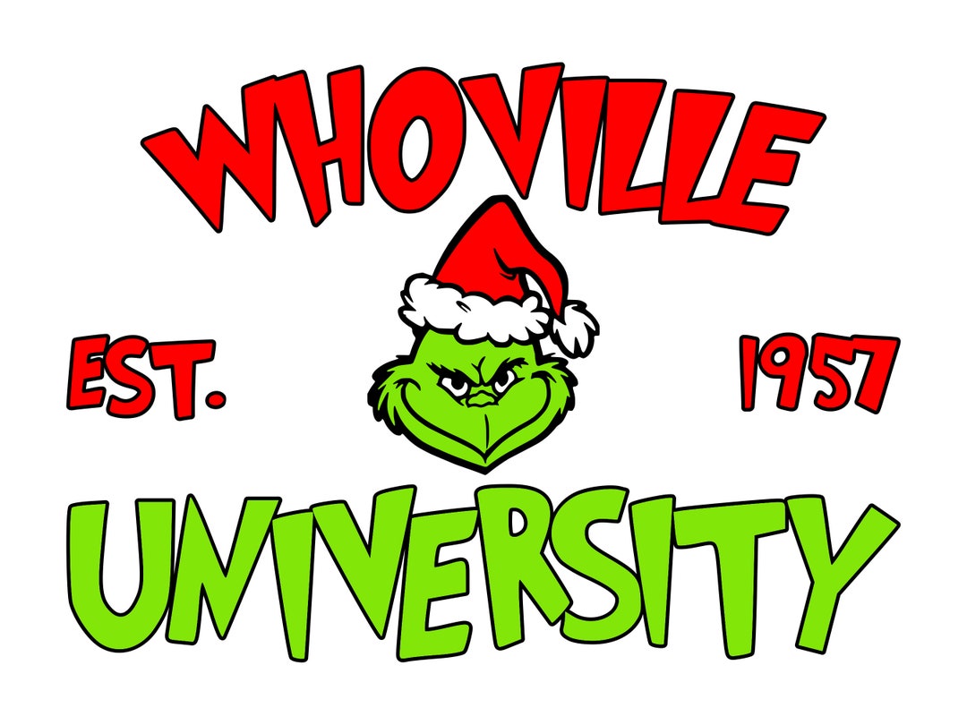 Whoville University Svg Png - Etsy