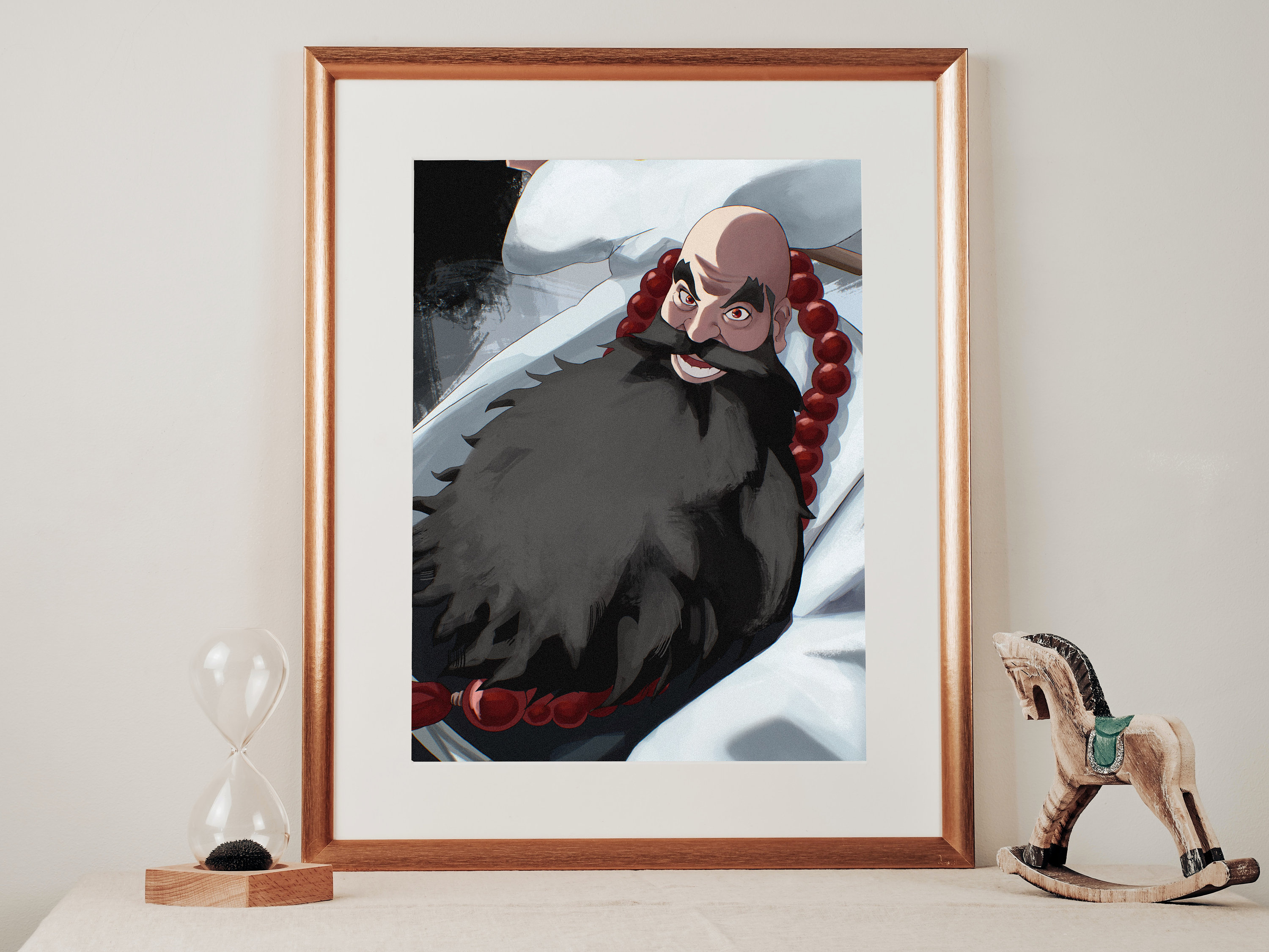 Printable Decor Anime Art Digital File Ichibei Bleach Poster Aesthetic ...