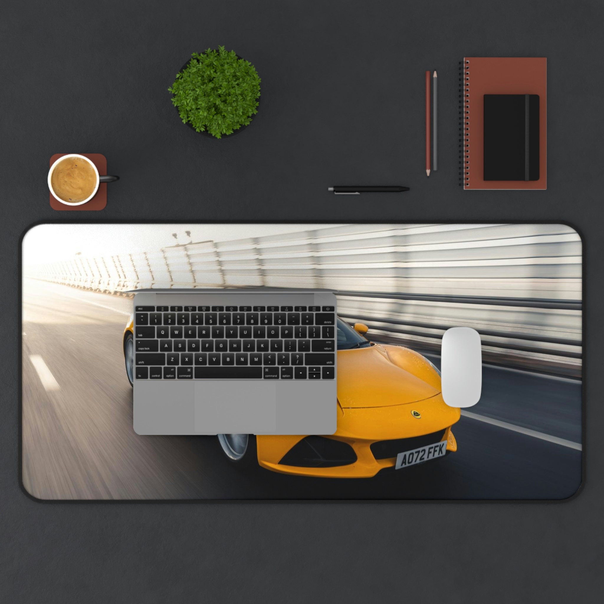 Yellow LOTUS EMIRA Desk Mat - Etsy