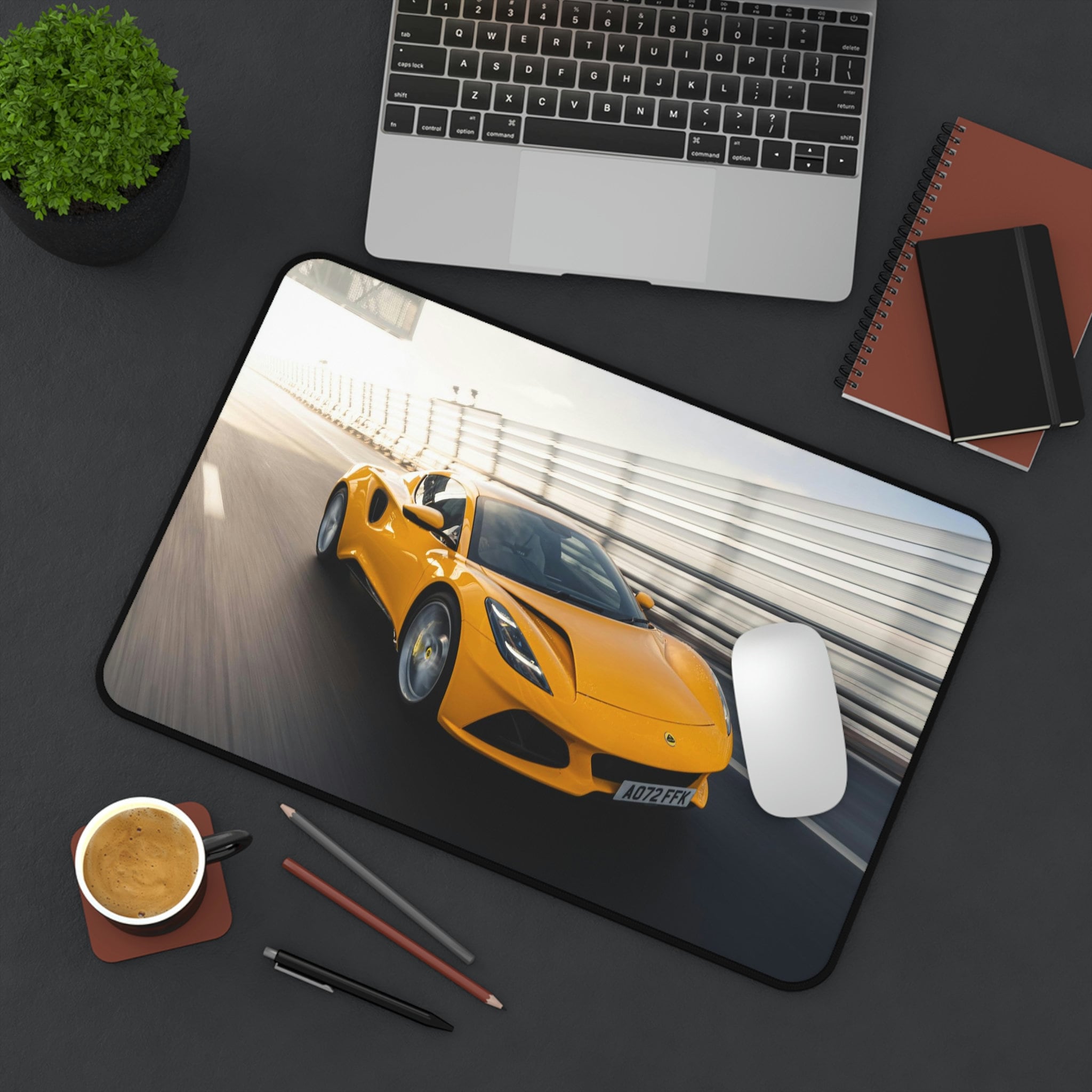 Yellow LOTUS EMIRA Desk Mat - Etsy