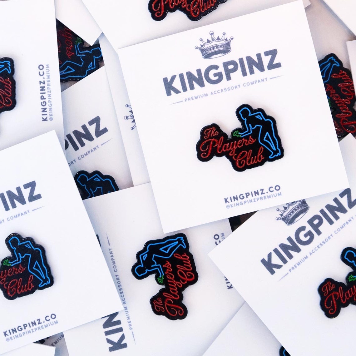 The Player's Club Lapel Pin - Etsy