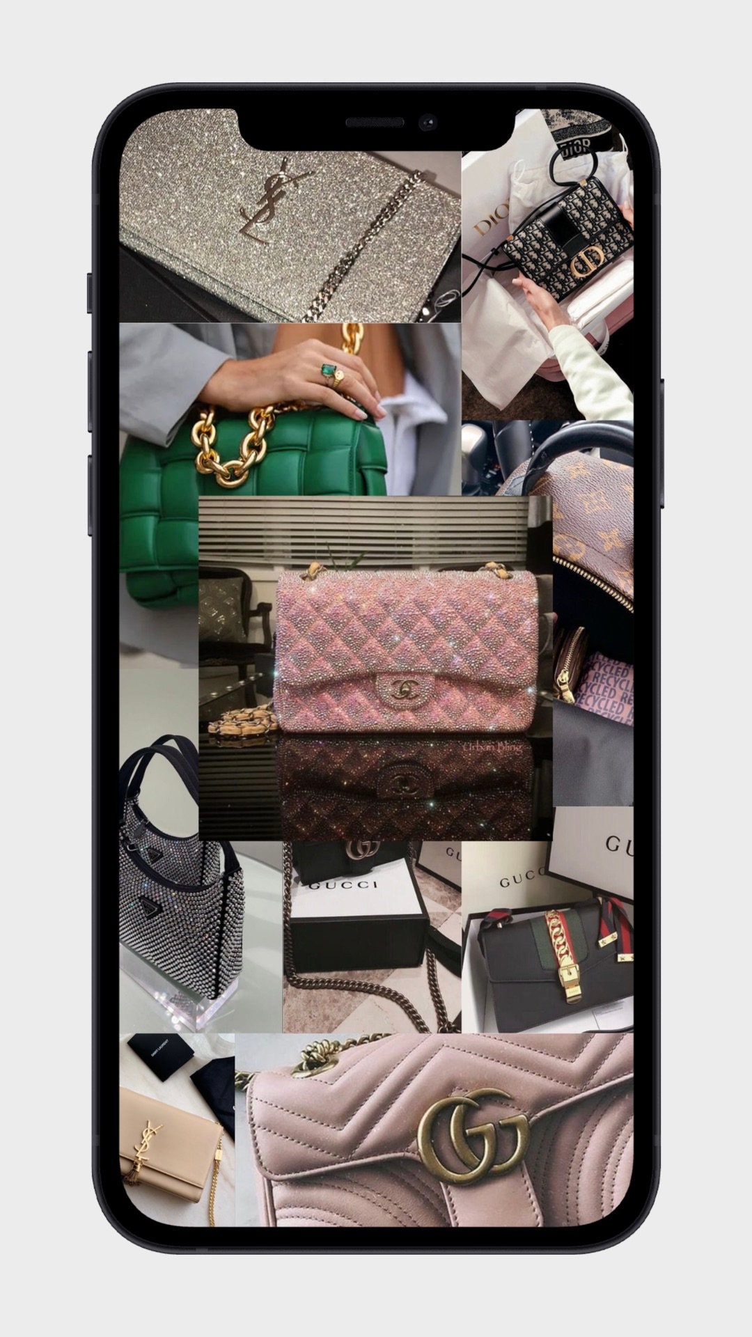 Digital Download | Mobile Wallpaper | Designer | Luxury Bags | Mood ...