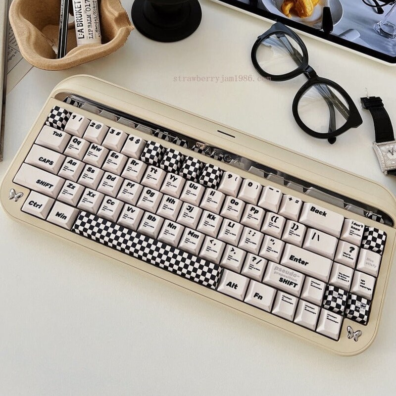 Black and White Keycaps - Etsy