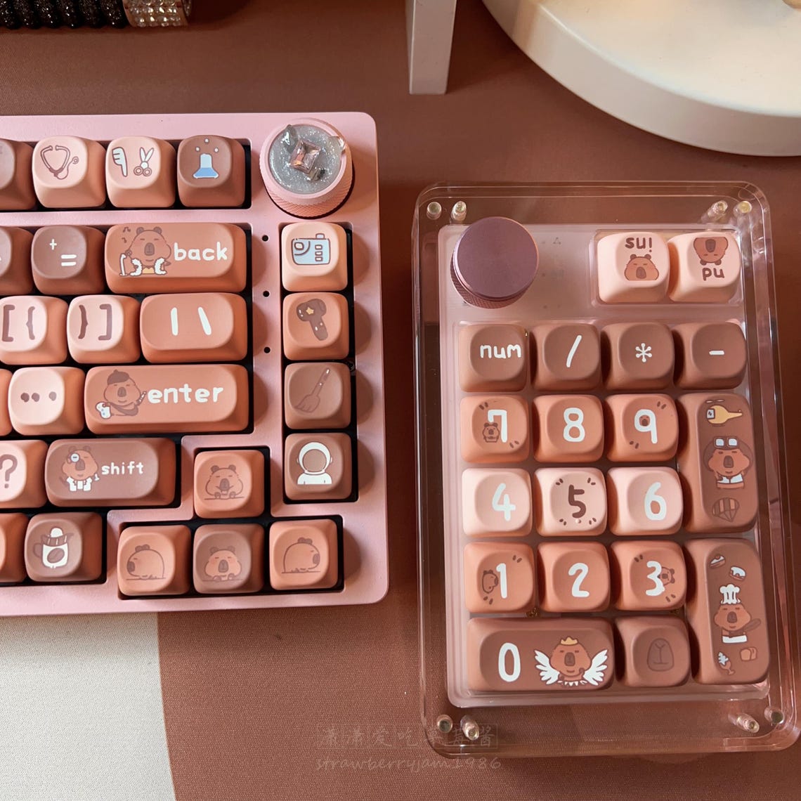 Kapybara MOA Keycap Set - Etsy