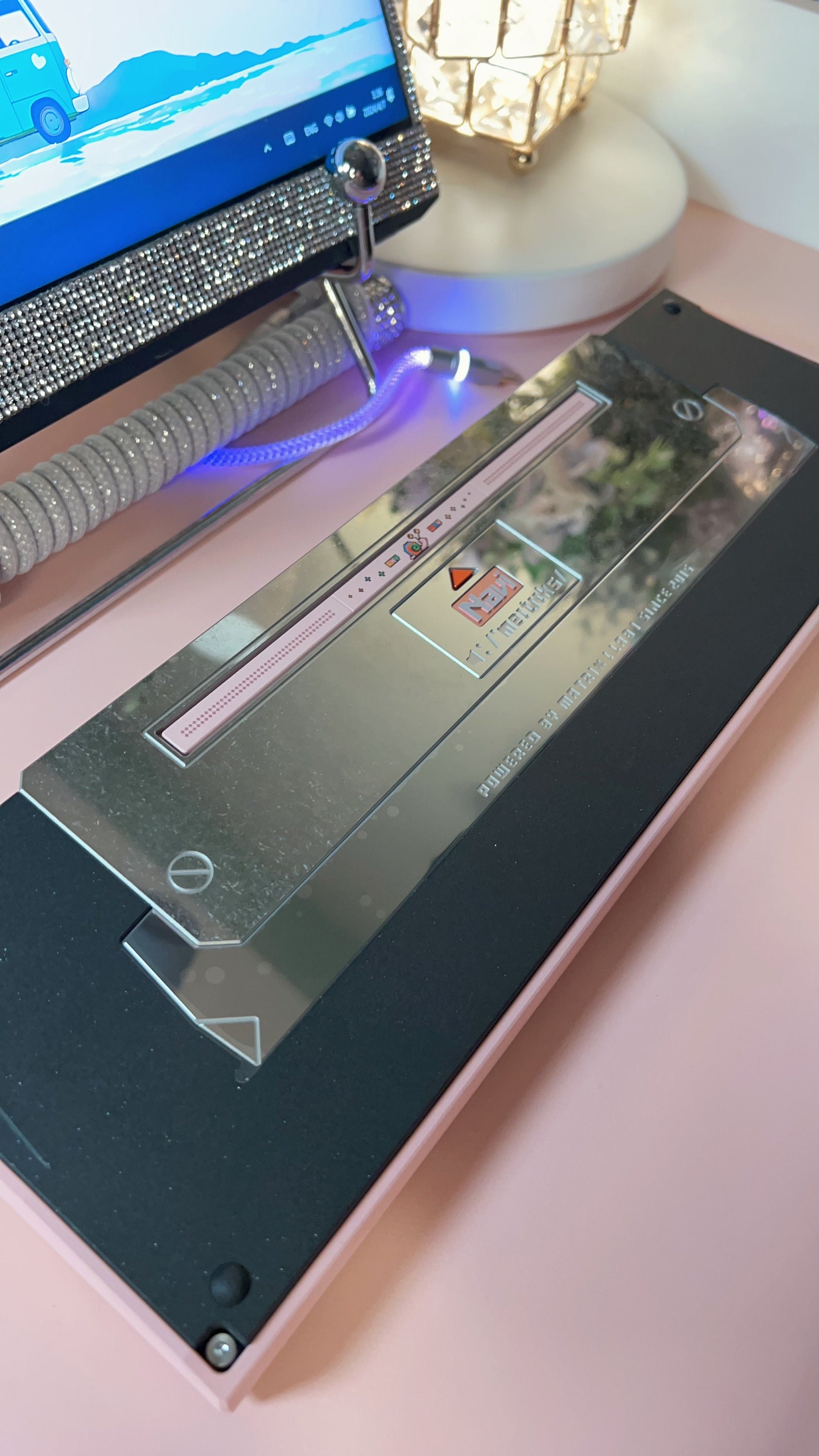 Prebuild Fully Assembled Matrix Navi70 Pink Pastel Blue Cake Cute ...