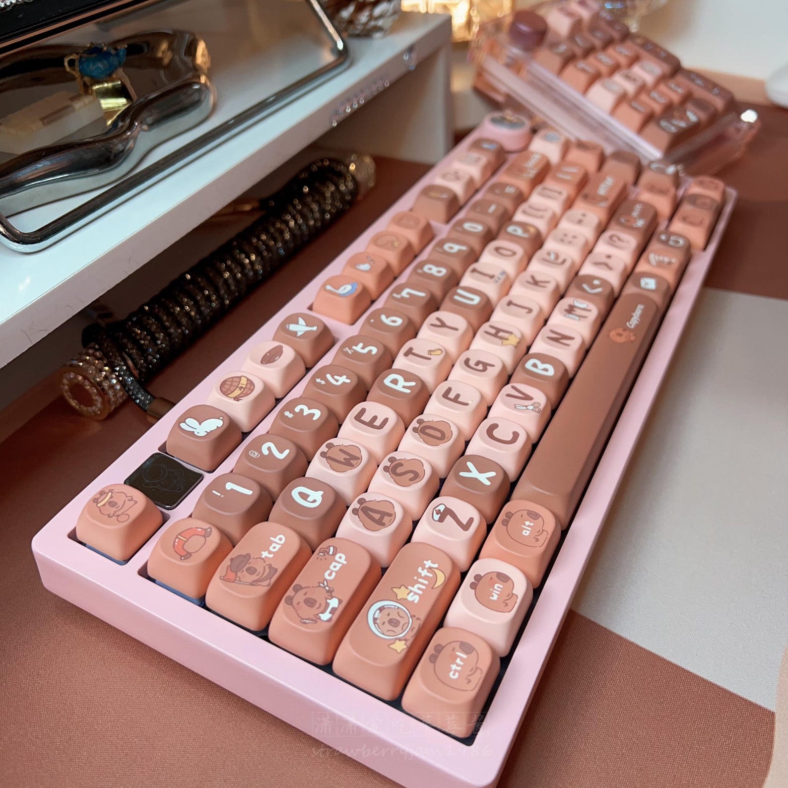 Kapybara MOA Keycap Set - Etsy