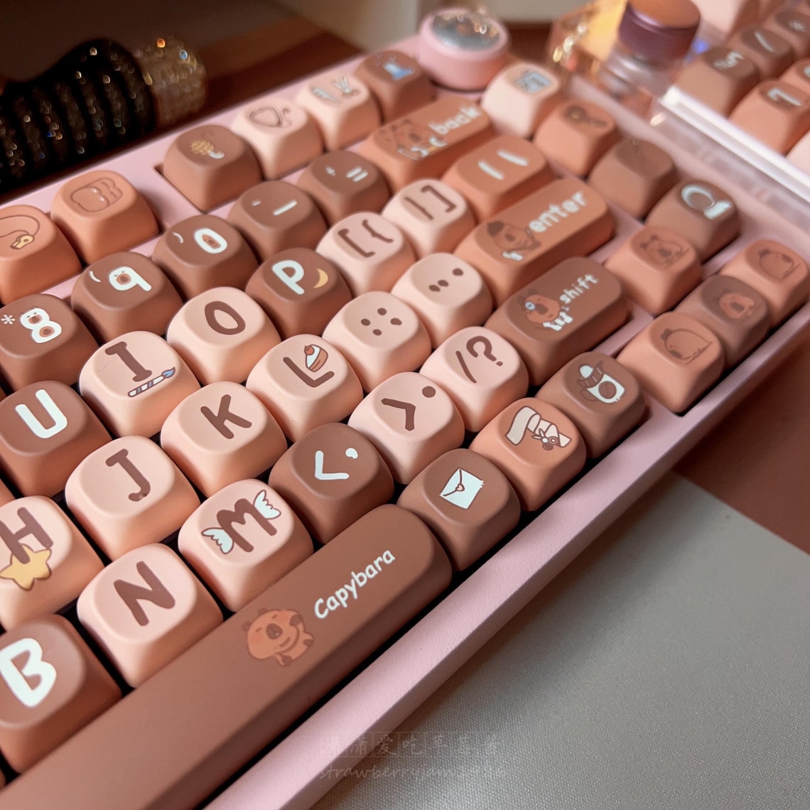 Kapybara MOA Keycap Set - Etsy
