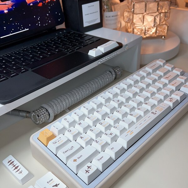 Custom Creamy Mechanical Keyboard - Etsy