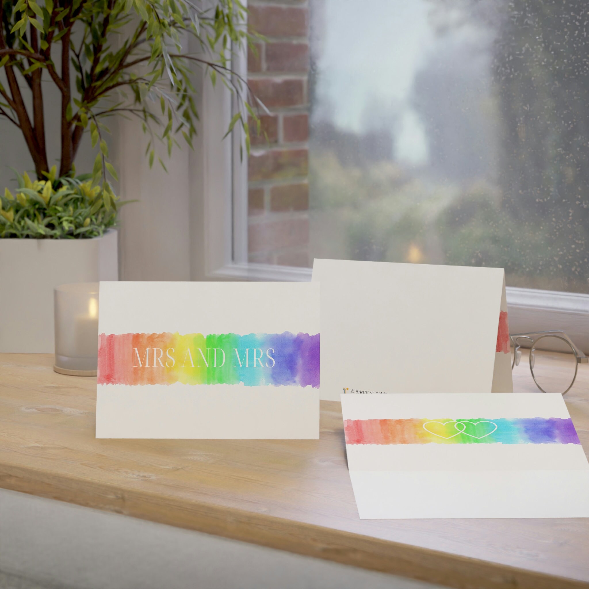 Mrs and Mrs Wedding Card, LGBTQ Wedding Card, Queer Wedding Card - Etsy