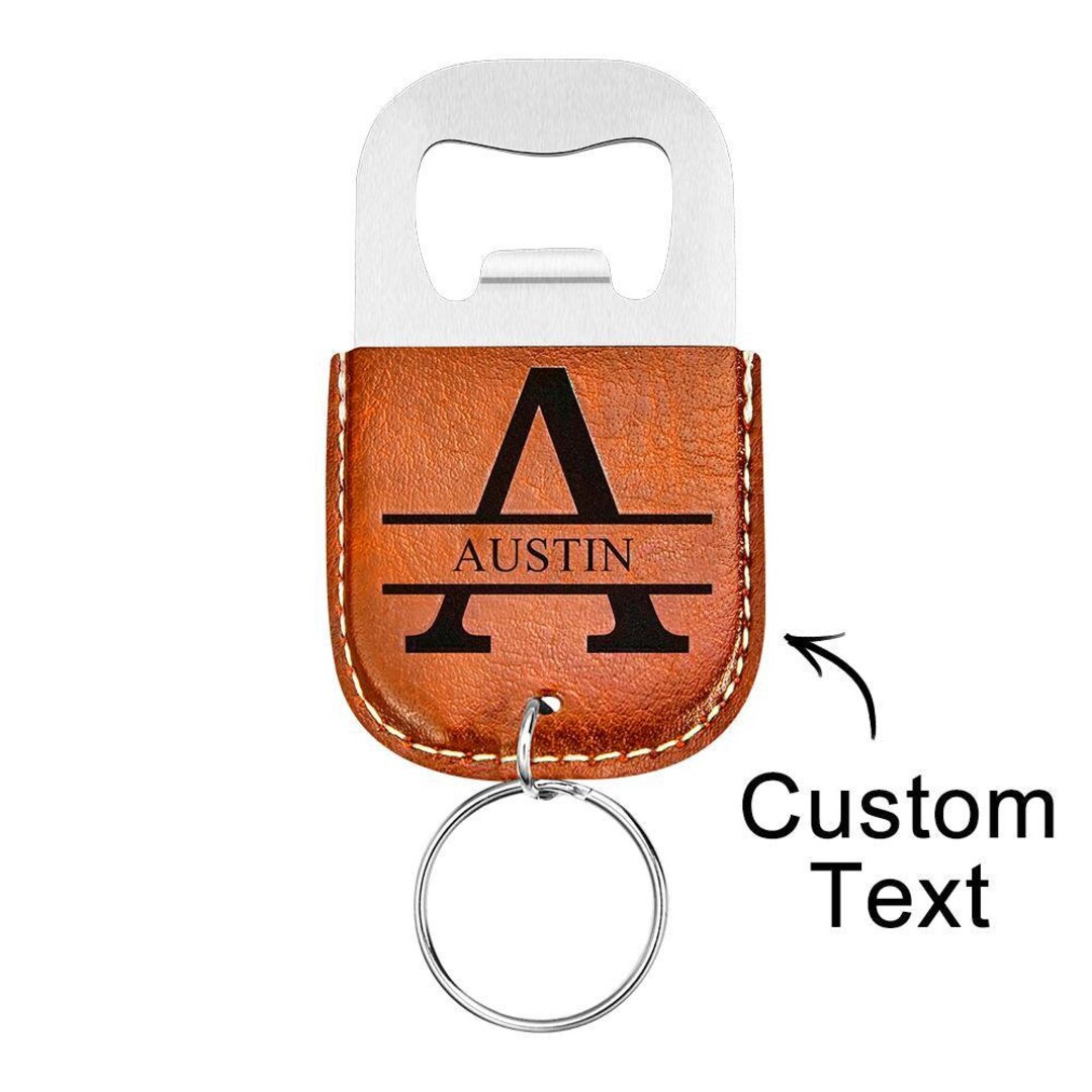 Custom Engraved Keychain Engraved Bottle Opener Souvenir - Etsy