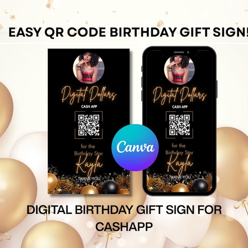 Birthday Cashapp Digital - Etsy