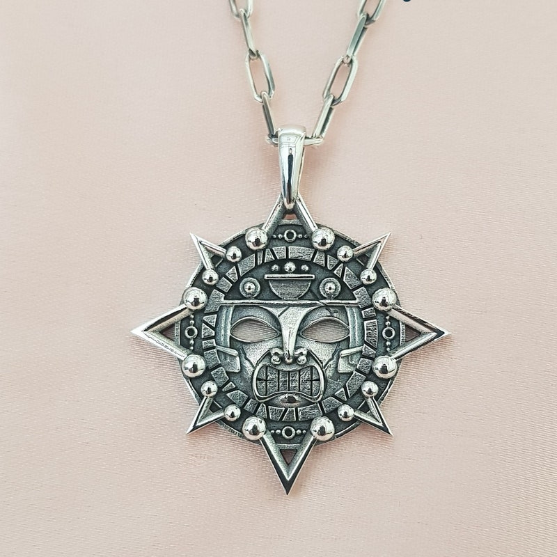 Mayan Pendant - Etsy