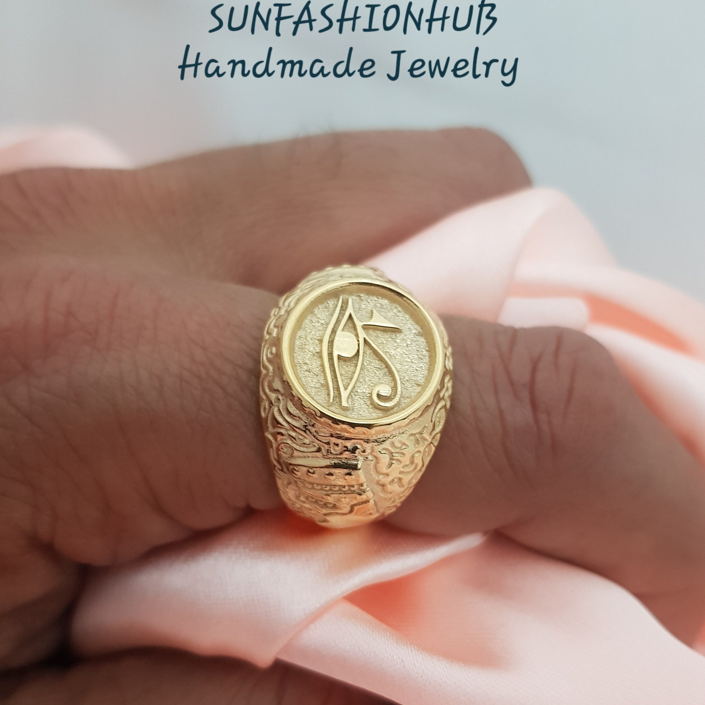 Eye of Horus Ring for Men and Women Sterling Silver Eye of Ra - Etsy
