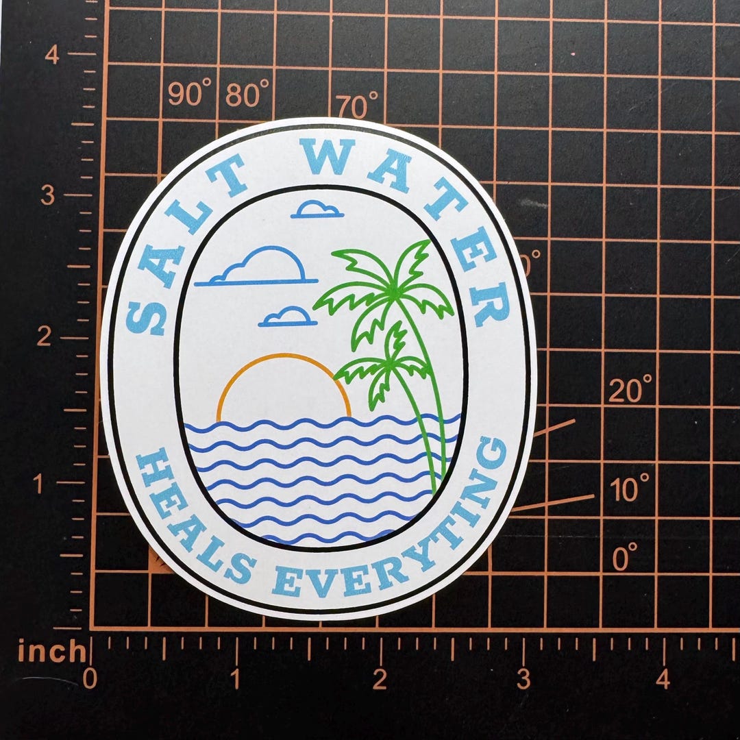 Salty Sticker - Etsy