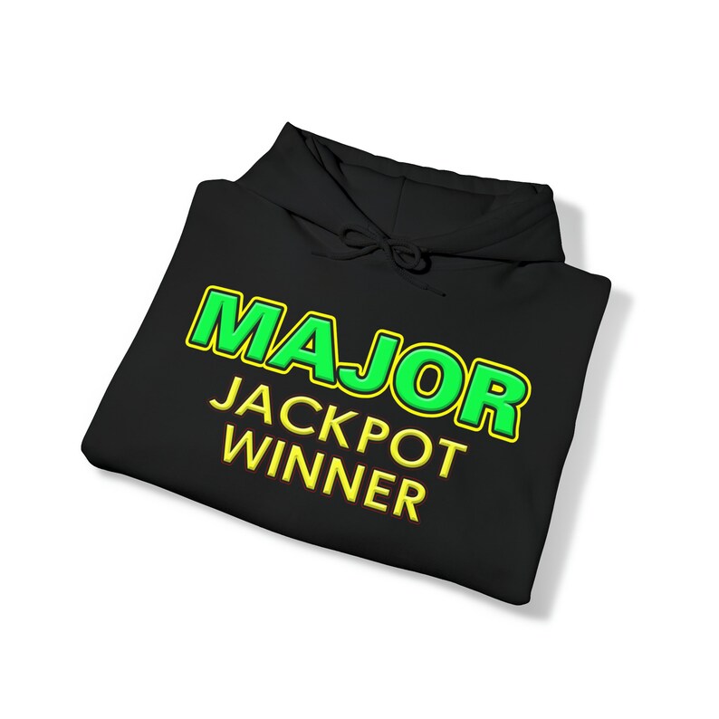 Major Jackpot Hoodie, Slots, Slot Machine, Major Jackpot, Slot Hoodie ...