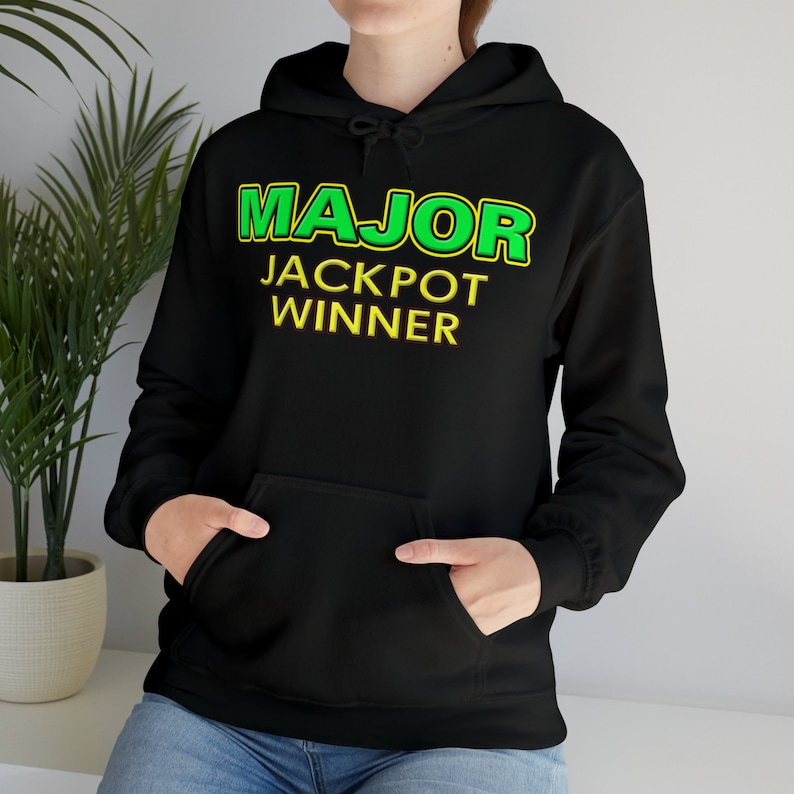 Major Jackpot Hoodie, Slots, Slot Machine, Major Jackpot, Slot Hoodie ...