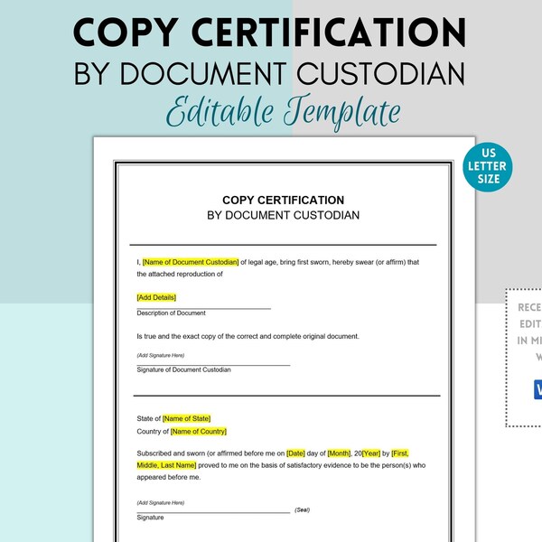 Training Acknowledgement Form - Etsy