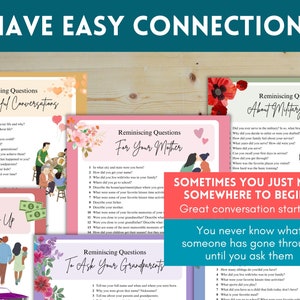 Reminiscing Game for Seniors, Conversation Dementia Resources, Dementia ...