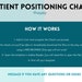 Patient Positioning and Turn Chart, Patient Repositioning Chart ...