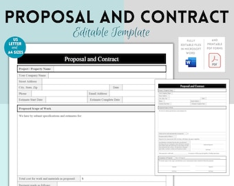 Proposal and Contract - Etsy