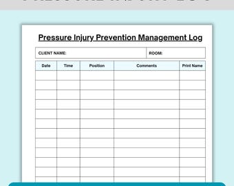 Pressure Ulcer Prevention - Hospital- Educational - Patient Care - Harm ...