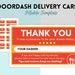 Doordash Daily Activity Tracker, Doordash Delivery Tracker, Delivery ...