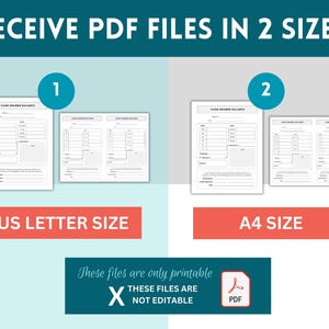 Cash Drawer Sheet, Register Balance Sheet, Cash Breakdown, Opening ...