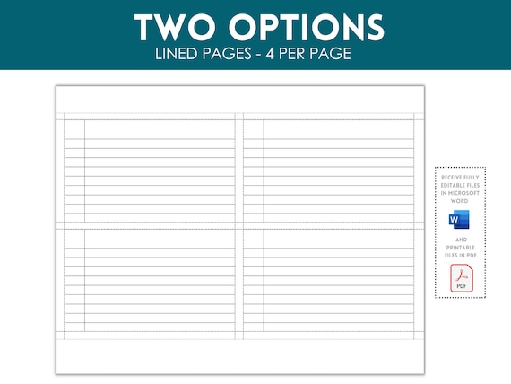 Blank Index Page Template