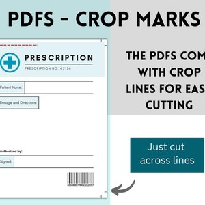 Fully Blank Prescription Label, Prescription Pad Label Template ...