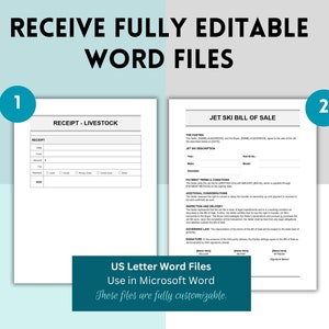 Livestock Bill of Sale Template, Horse Bill of Sale, Farm Animal for ...