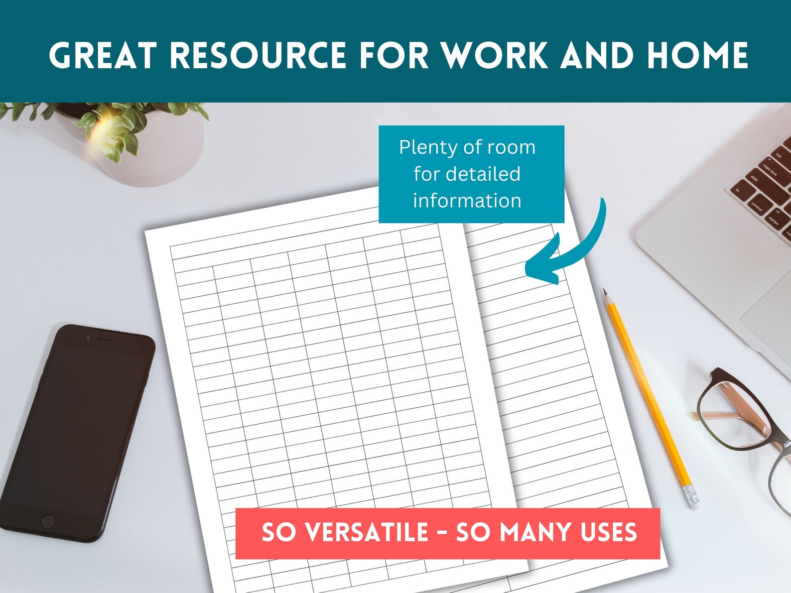 Blank Column Chart, Column Grid, Blank Table Chart Template, Printable ...