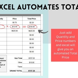 Job Estimate Template, Printable Job Estimate Template, Editable EXCEL ...