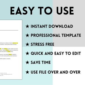Doctor's Note, Doctor's Letter, Medical Certificate, Missing Assignment ...