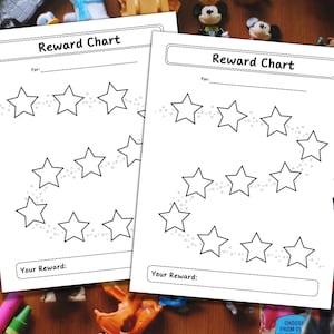 Reward Chart, Toddler Reward Chart, Reward Chart Printable, Kids ...
