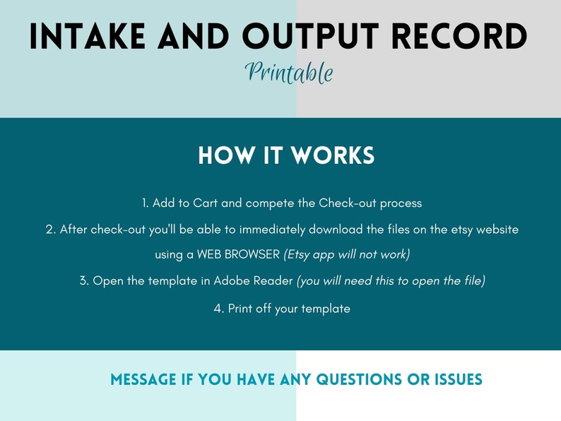 Fluids Intake and Output Record, Fluid Balance Chart, Intake and Output ...