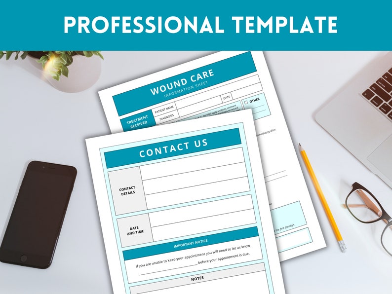 Wound Care Patient Information Sheet, Doctors Notes, Wound After Care ...