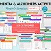 Large Print 80 Pages Activity Pages for Seniors With Dementia Activity ...