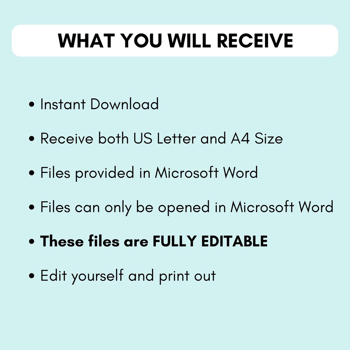 Simple Receipt, Printable Business Receipt, Sales Receipt Template for ...