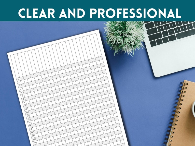 Printable Class Record, Class Gradebook, Teacher Gradebook, Class ...