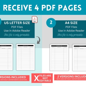 Master Key Log, Master Key Register, Master Key Record, Key Tracking ...