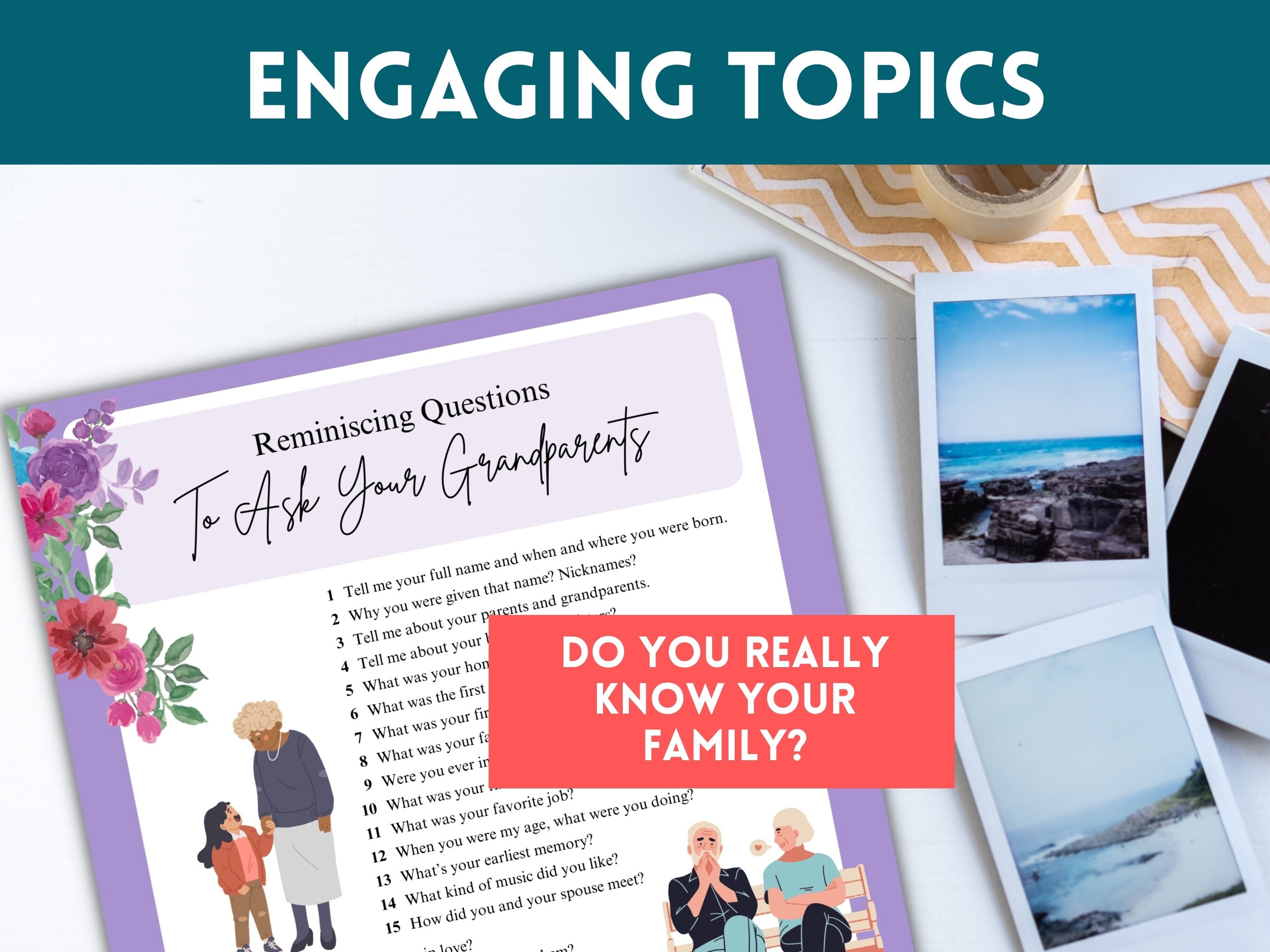 Reminiscing Game for Seniors, Conversation Dementia Resources, Dementia ...