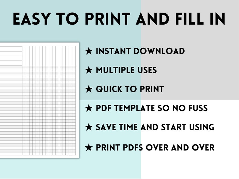 Printable Class Record, Class Gradebook, Teacher Gradebook, Class ...