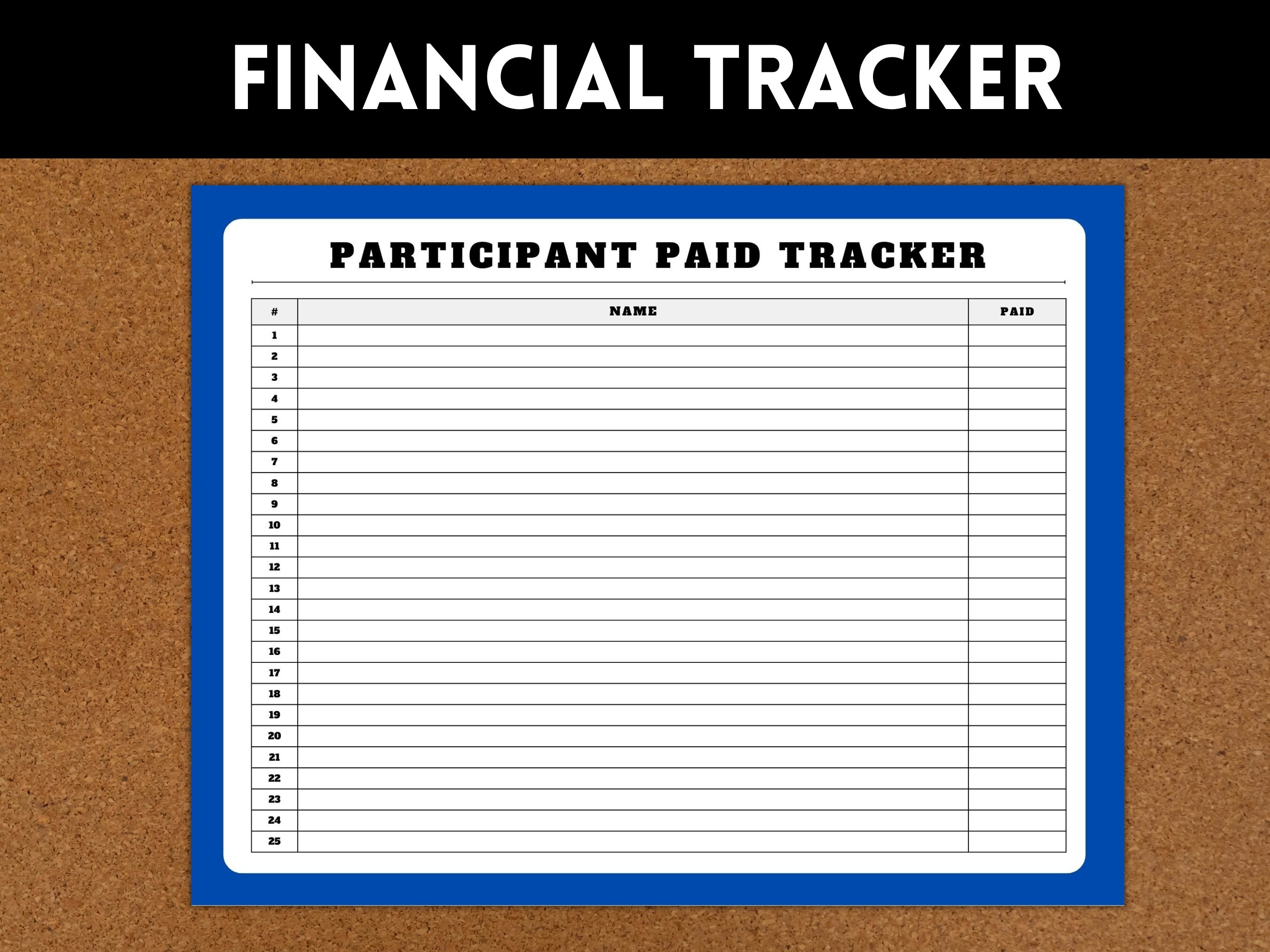 Printable 25 Football Squares Football Fundraiser Football Betting