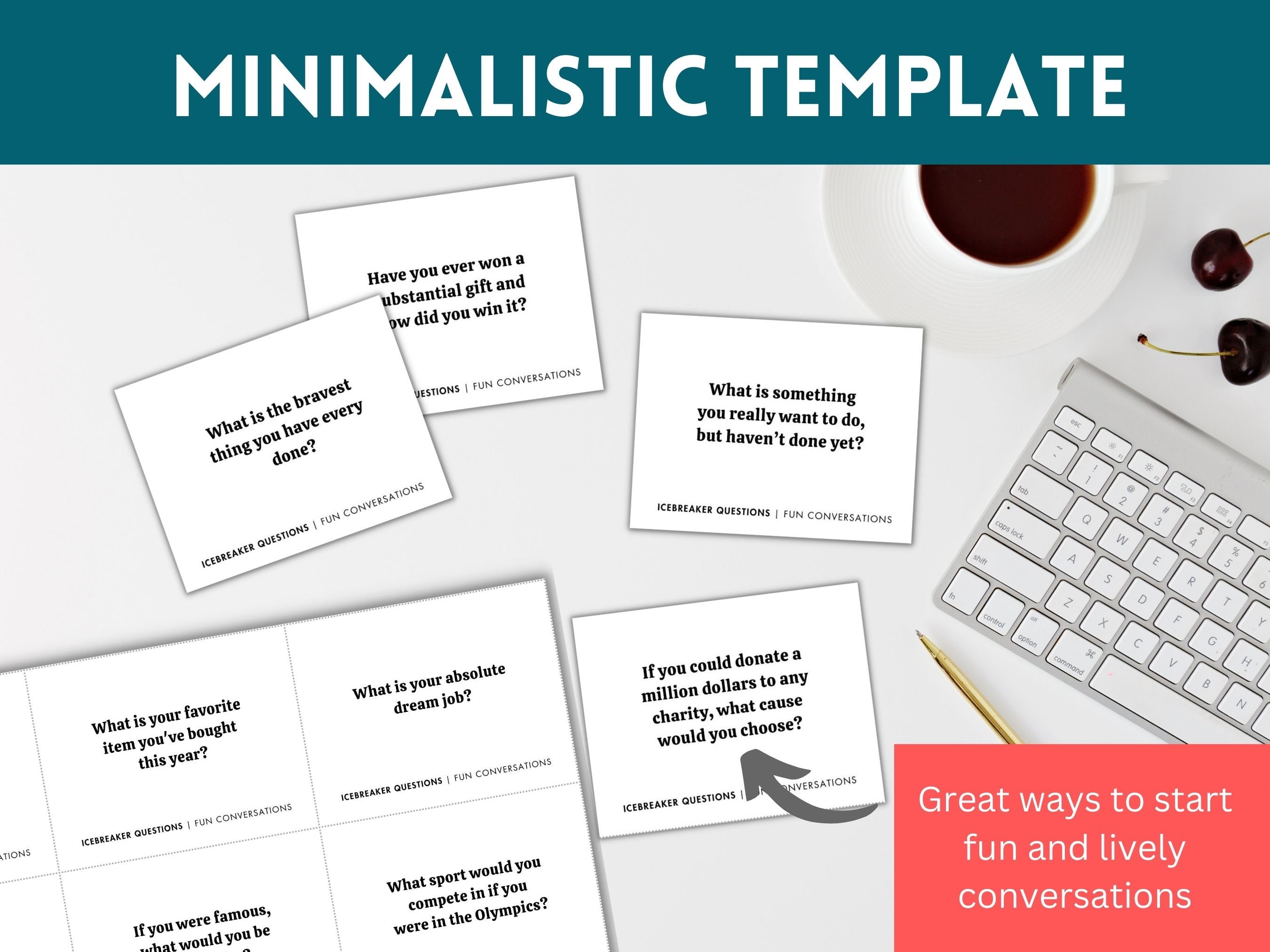 Conversation Starter Cards, Printable Conversation Cards, Road Trip ...